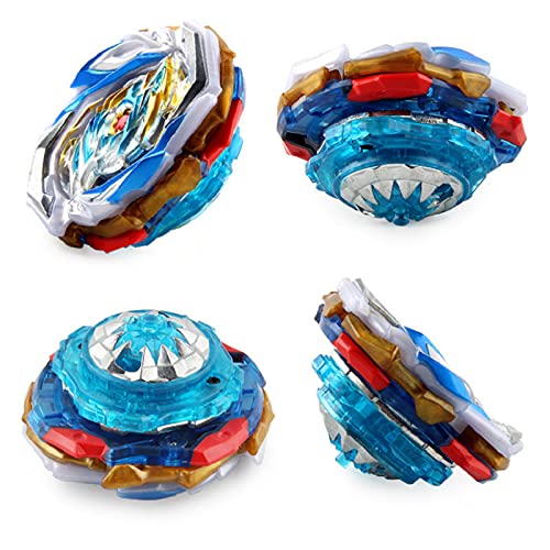 4 Piece Gyros Battle Set Battling Burst Tops with Stickers, Kids Boys Christmas Birthday Party Gift Idea