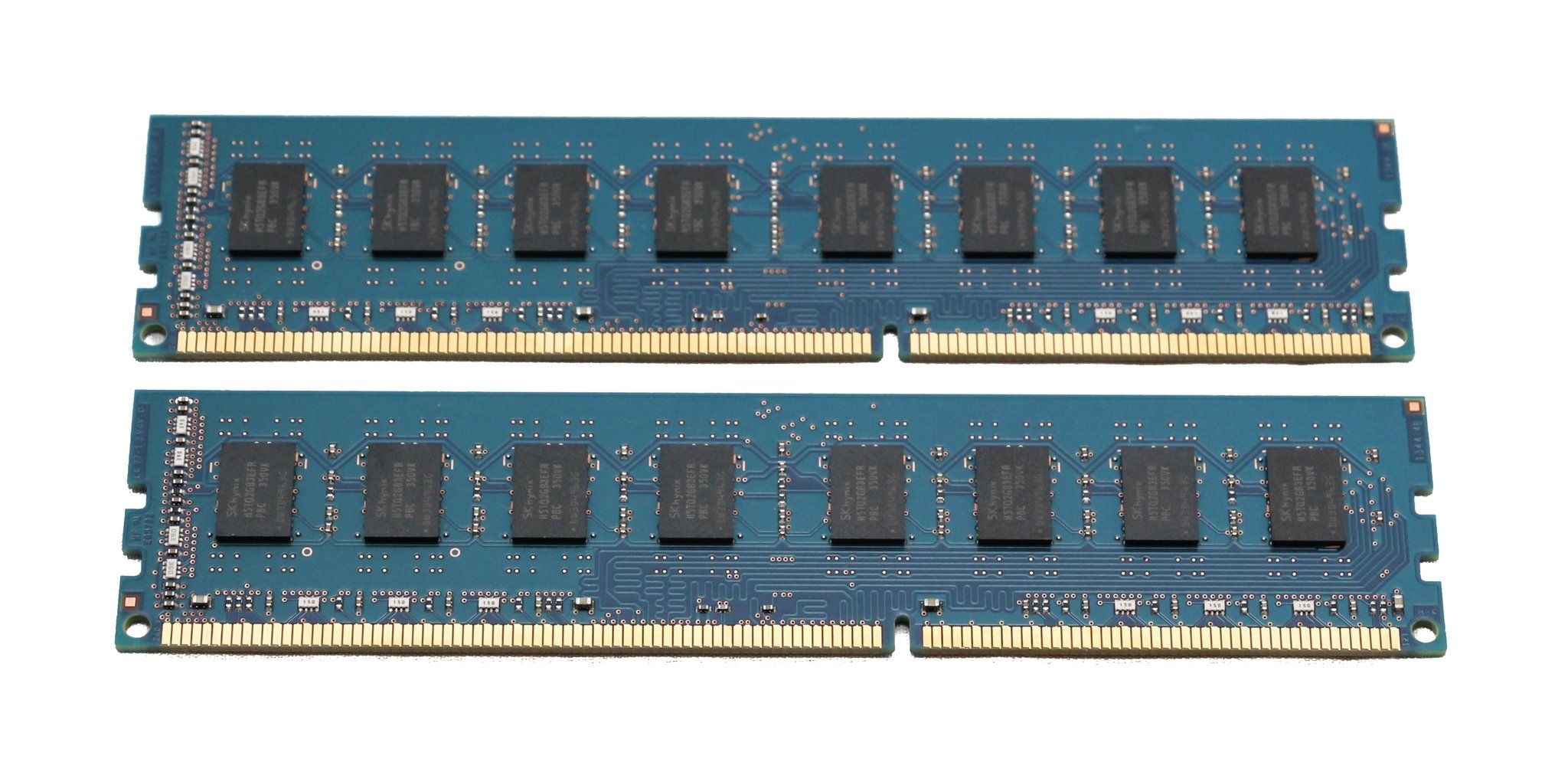 2 x 4GB (8GB Total) Hynix HMT351U6EFR8C-PB 4GB PC3-12800U Desktop Memory