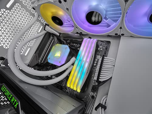 CORSAIR Vengeance RGB RT 32GB (4x8GB) DDR4 3600 (PC4-28800) C18 1.35V Desktop Memory