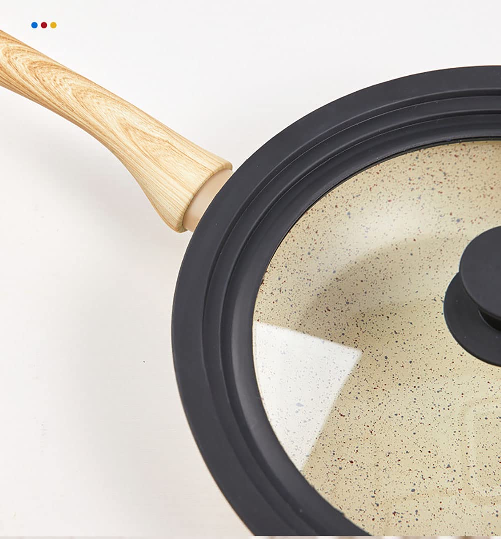 10.5" Tempered Glass Lid for Pans,Fry Pan, Universal Pot or Pot Cover,10.2"/26cm, Clear