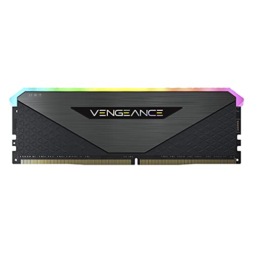CORSAIR VENGEANCE RGB RT 32GB (2x16GB) DDR4 3600 (PC4-28800) C18 1.35V Desktop Memory