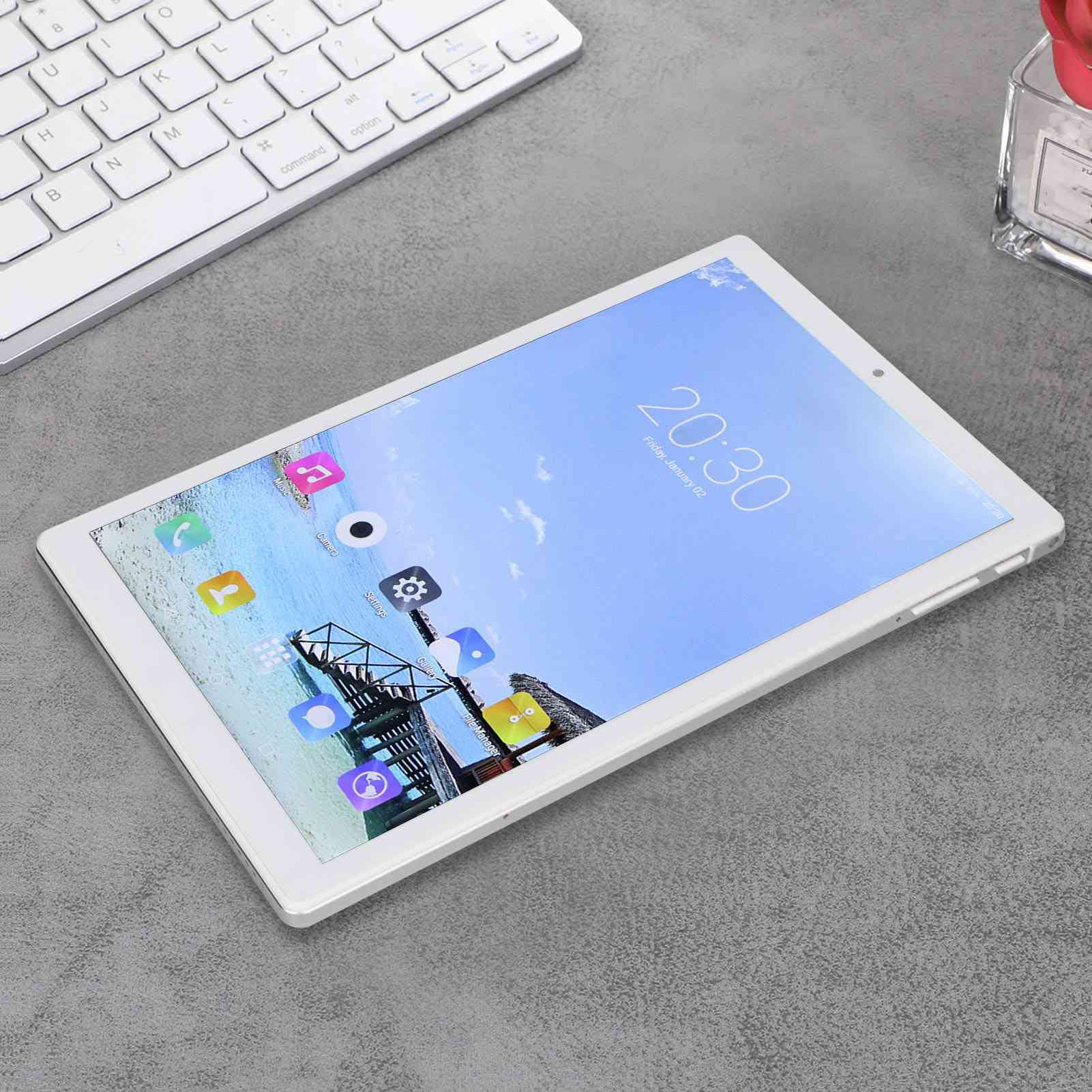 10in Tablet, 100‑240V Dual Camera Tablet PC for Elderly (US Plug)