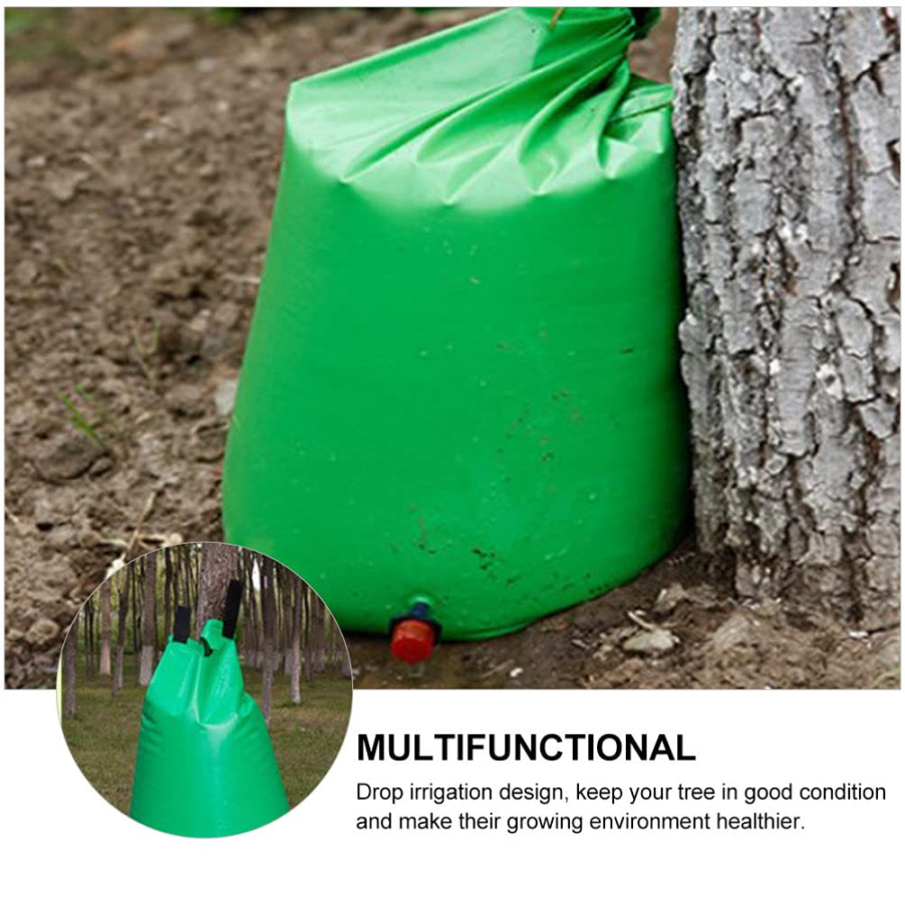 Happyyami Trees Drip Irrigation Bag Flower Watering Bag Planting Water Bag Tree Garden Watering Bag Trees Tree Drip Watering Bag Water Bag for Irrigation Dripping Water Watering can PVC