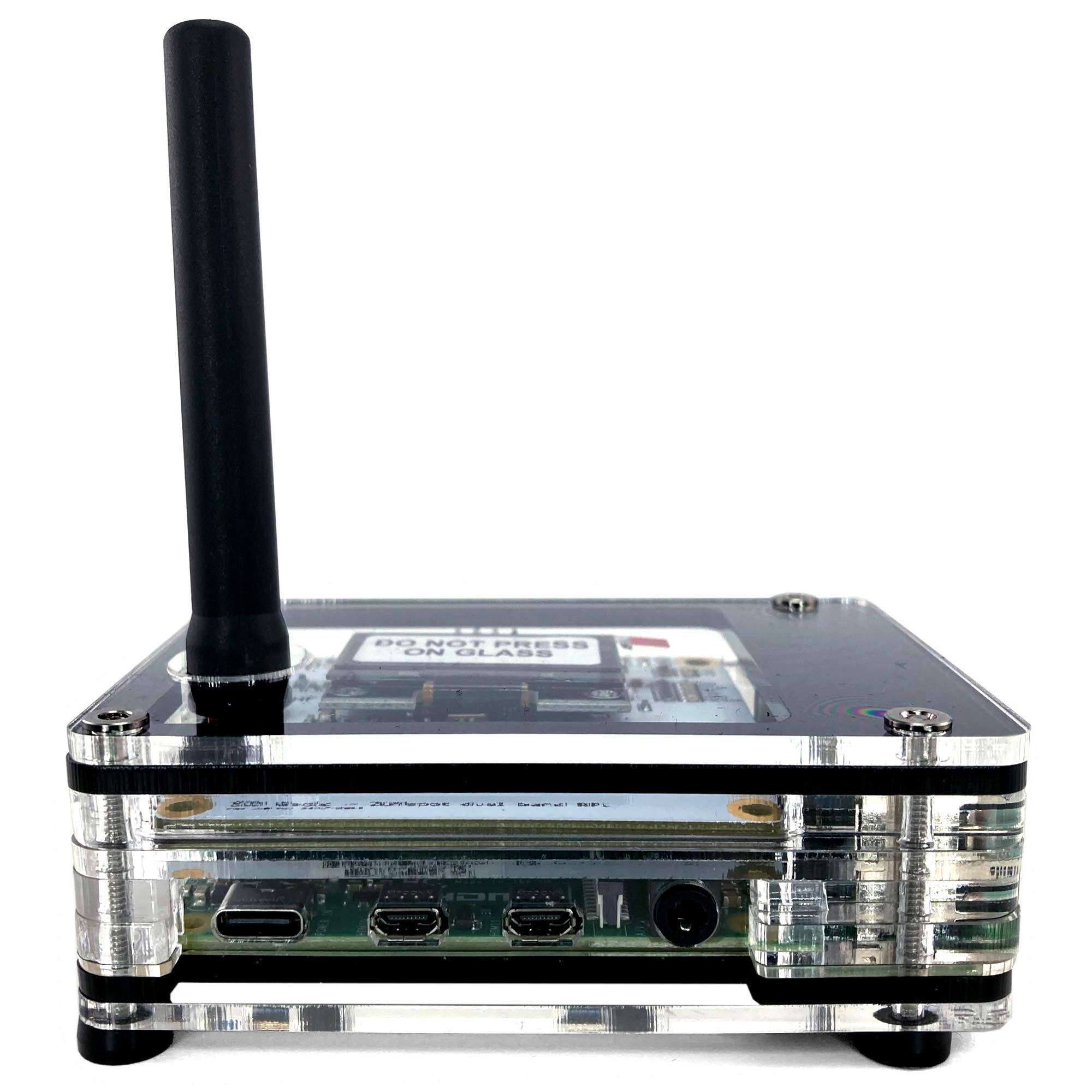 C4Labs-Dual Band Case Kit fits: Zumspot Dual Band Rpi 1.0 & Raspberry Pi 3B+ & 4B