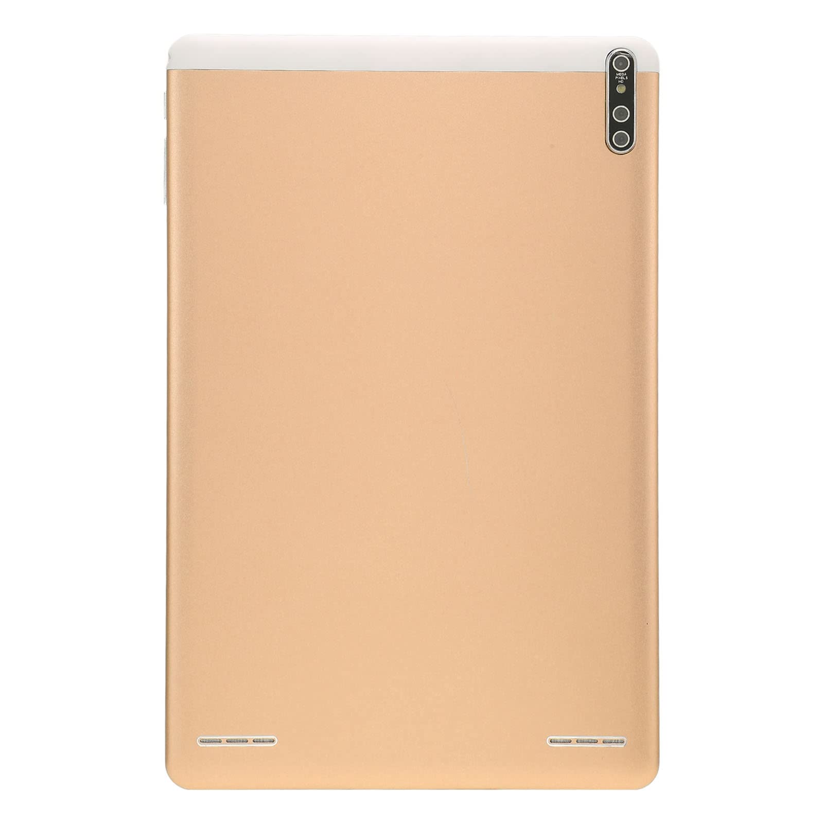 10inch IPS HD Tablet,3GB 64GB 8 Core Processor Tablet for 11,3G Network 5G WiFi,Front 5MP Rear 13MP Camera,Dual Sim Dual Standby,Dual Speakers,Gold (US Plug)