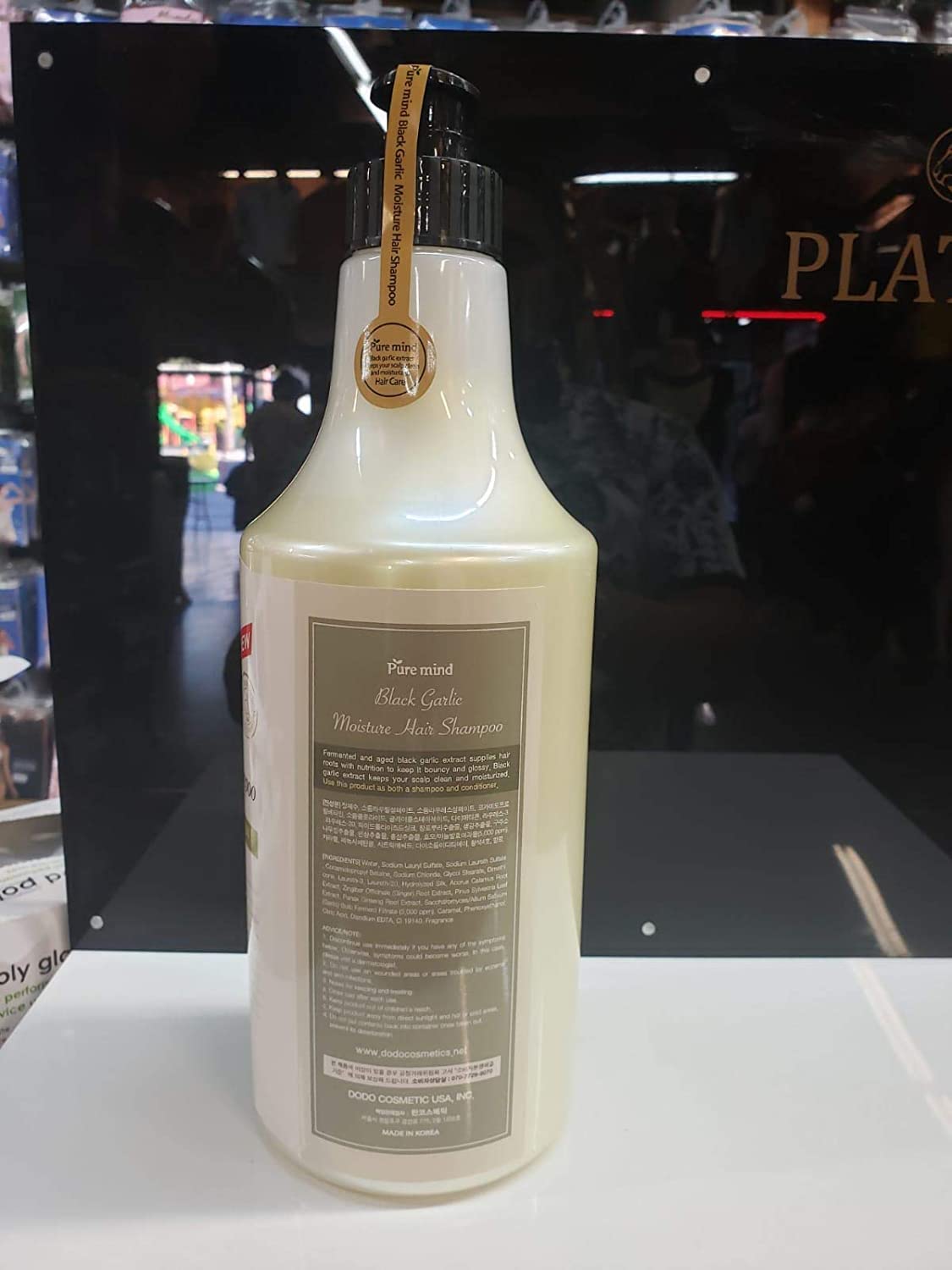 Black Garlic Moisture Hair Shampoo - 50.72 oz/ 1500 ml