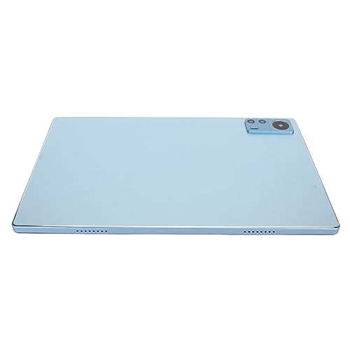 10.1 Inch Tablet, 2 in 1 Blue Tablet 8 Core CPU 4G Network Fast Charging Support 100-240V with Mouse for Android 12 for Daily (US Plug)