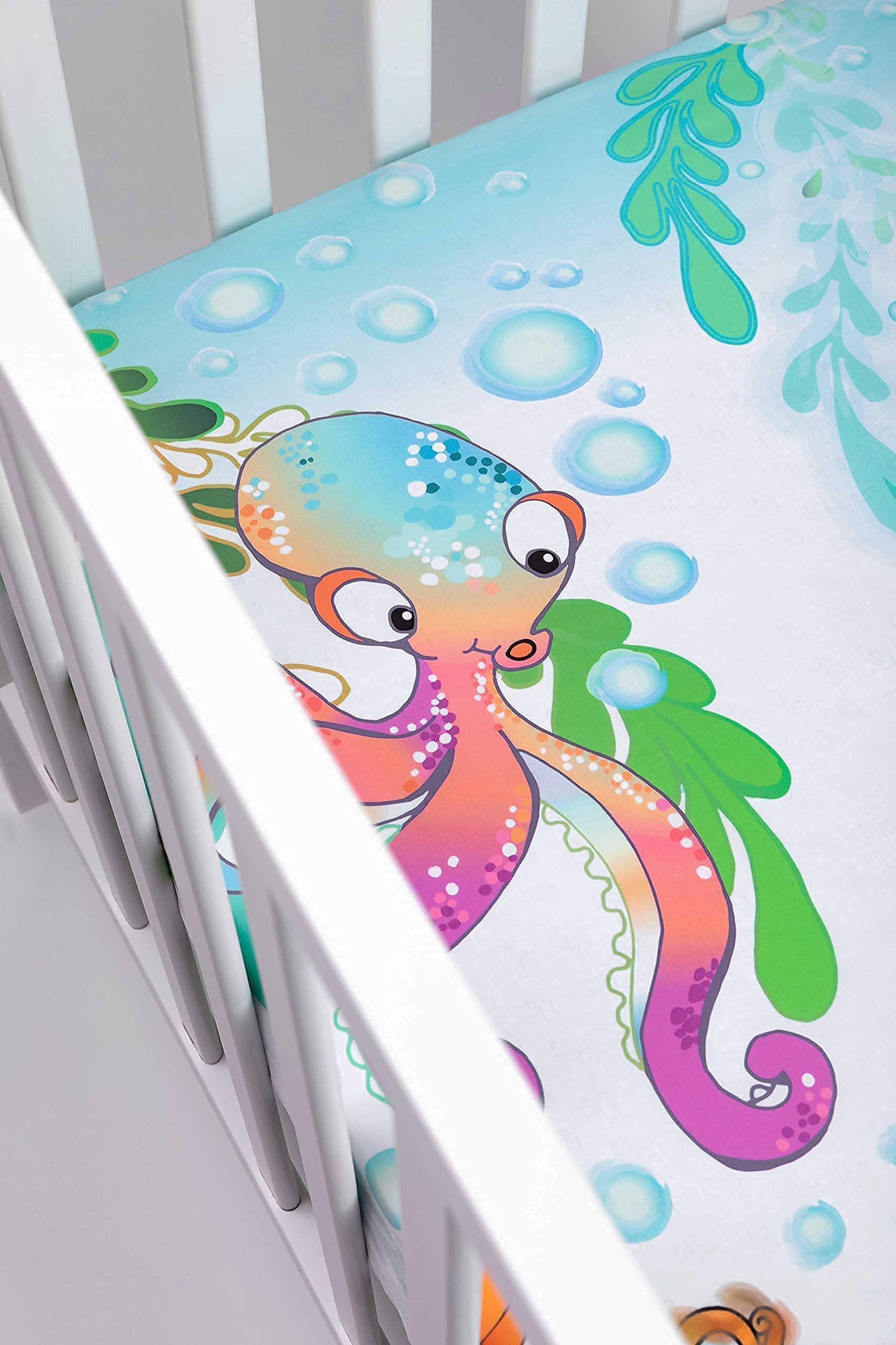 Baby Titi - Mermaid and Fairy Crib Sheets for Girls Bundle