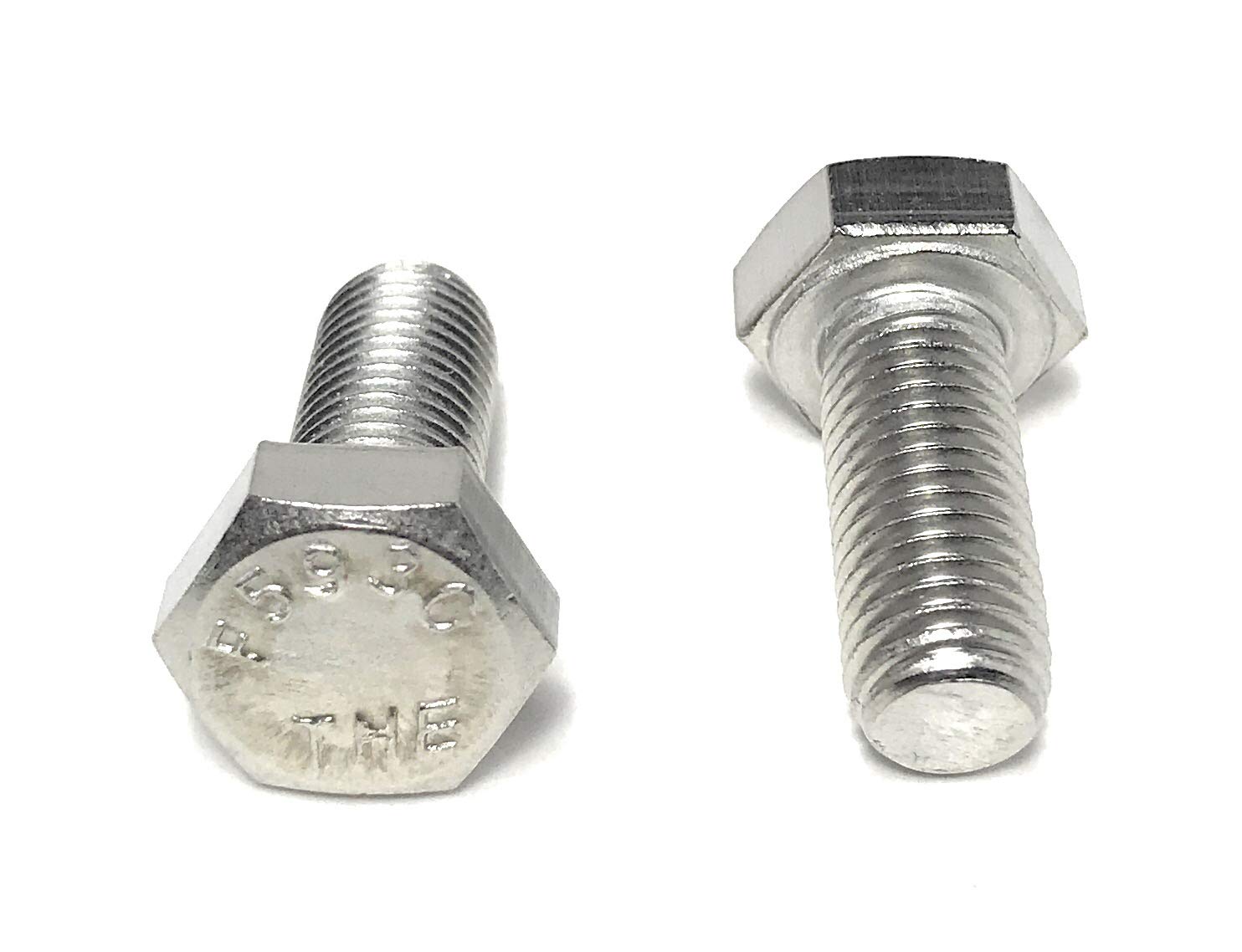 5/16-24x3/4 Stainless Steel Hex Cap Screws FT Hex Bolts 18-8 (UNF) FINE Thread (25 Pieces)