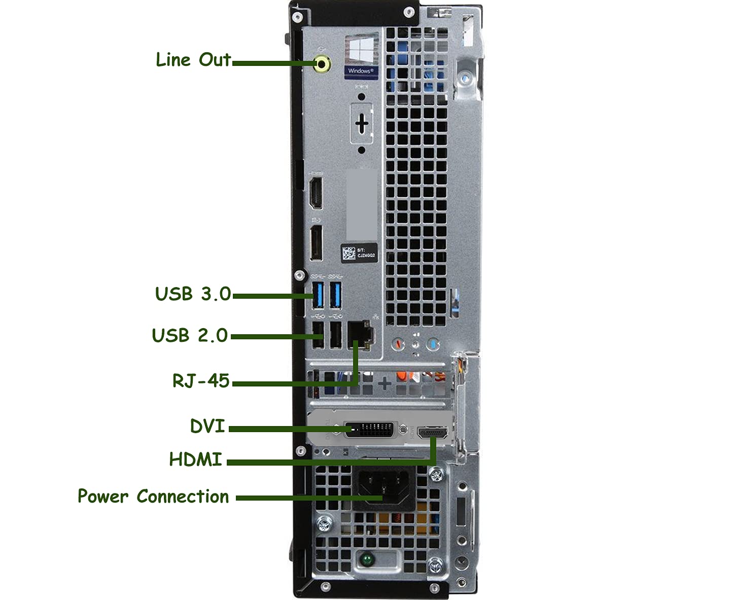 Dell Optiplex 3060 SFF Computer Desktop PC, Intel Core i5-8th Gen Processor, 16GB DDR4 Ram, 512GB NVMe Solid State Drive, HDMI, Nvidia GeForce GT 1030 2GB DDR5, WiFi & Bluetooth, Windows 10 (Renewed)