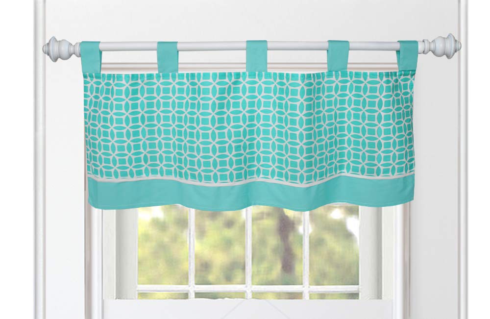 BabyFad Animal Print Turquoise 9 Piece Baby Crib Bedding Set 100% Cotton