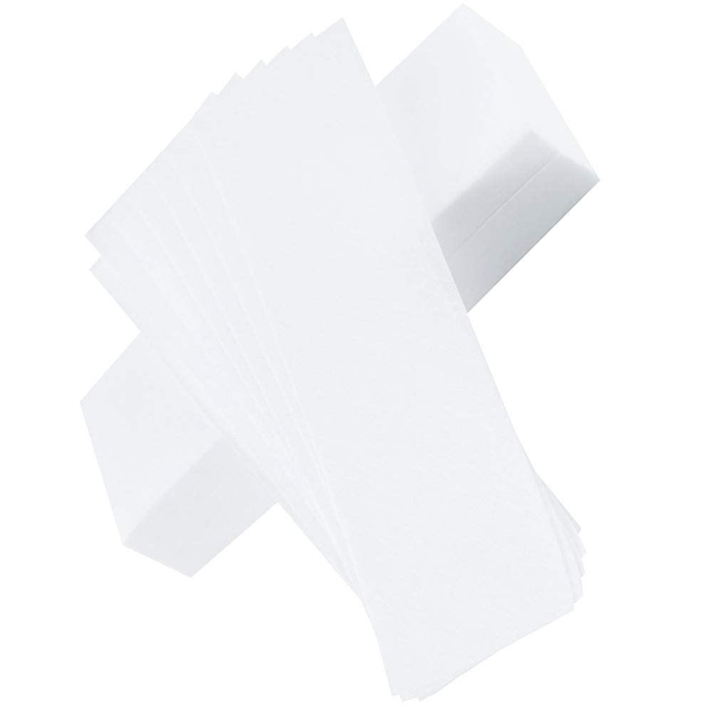BlingKingdom 100pcs Paper Wax Waxing Strips for Arms Legs Lip Eyebrow Oxter of Women and Men