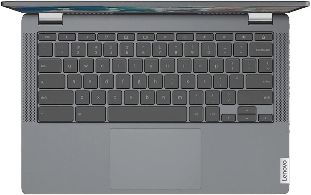 Lenovo Chromebook Flex 5 13" Laptop, FHD (1920 x 1080) Touch Display i3-10110U Processor, 4GB DDR4 OnBoard RAM, 64GB SSD, Intel Integrated Graphics, Chrome OS, 82B80006UX Graphite Grey (Renewed)