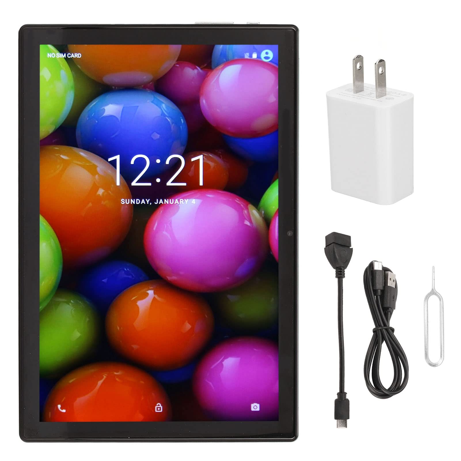 10.1in Tablet Android11, 1960x1080IPS Tablet PC, 8 Core CPU 2.4 5G WiFi Dual Band Phone Tablet, 8MP 20MP Dual Camera Cellular Tablet, Dual Sim Card, 8GB, 256GB, 5.0, GPS