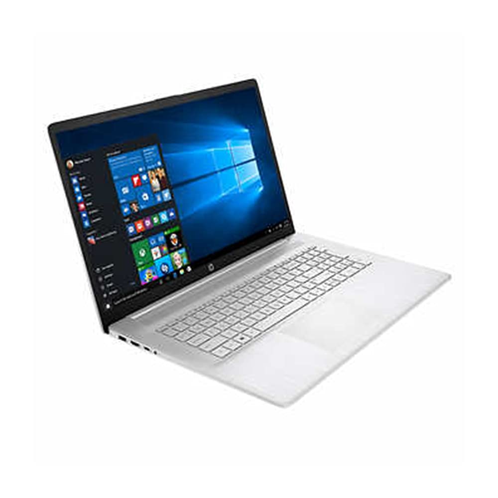 HP 2021 17.3" HD+ Touchscreen Laptop Computer, AMD Ryzen 5-5500U(6-core) Processor, 32GB RAM, 1TB HDD+512GB SSD, AMD Radeon Graphics, HD Audio, HD Webcam, Win 10, Silver, 32GB USB Card