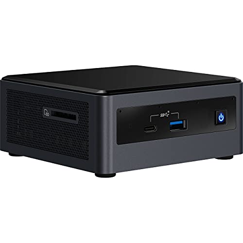 Intel NUC 10 NUC10i7FNHN Home & Business Desktop Mini Black (Intel i7-10710U 6-Core, 64GB RAM, 1TB PCIe SSD, Integrated Graphics, WiFi, Bluetooth, 1xHDMI, SD Card, Win 10 Pro)