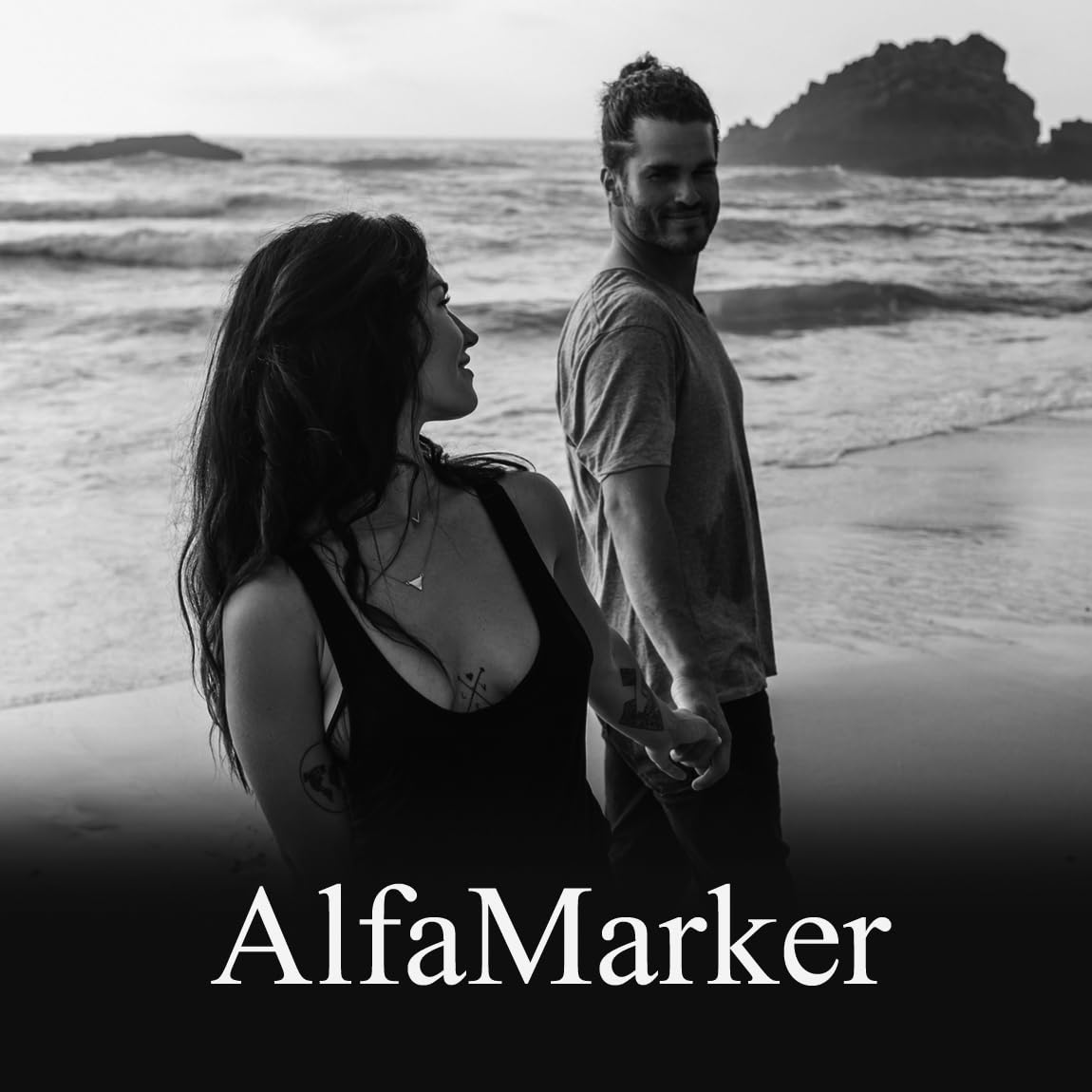 ALFAMARKER Pheromone Cologne for Men - Pheromones Oil Perfume for Men - Feromonas para Hombres - Alluring Fragrance - Premium Scent - 5ml Travel Size Dropper