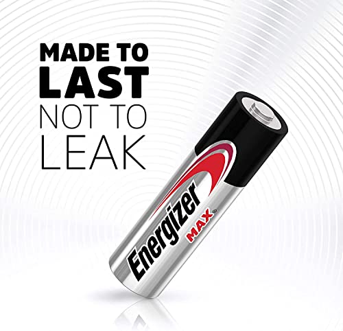 Energizer AA Batteries and AAA Batteries, 24 Max AA and 24 Max AAA Batteries Variety Pack, 48 Count