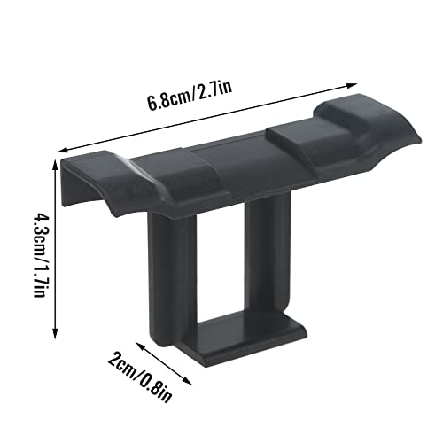 10 Pieces Photovoltaic Panel Water Guide & Mud Clamp Solar Panel Water Drain Clips & Low Temperature Resistance Solar Panel Clips For Roof Stagnant Water Clean