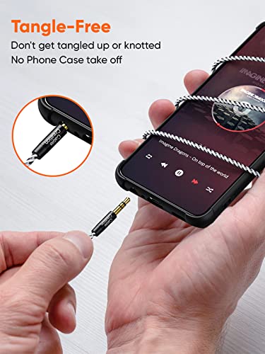 3.5mm Headphone Extension Cable, CableCreation 3.5mm Male to Female Stereo Audio Cable Adapter with Gold Plated Connector, 15 Feet