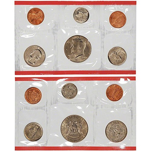 1985 P & D US Mint 10-Coin Mint Set Uncirculated
