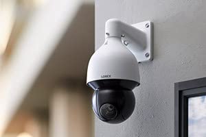 Lorex 4K Ultra HD IP Pan-Tilt-Zoom Add-On Indoor/Outdoor Security Camera with 25x Optical Zoom and Color Night Vision 2-Pack