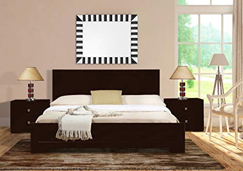 Camden Isle Trent Wooden Platform Bed, Espresso, Full