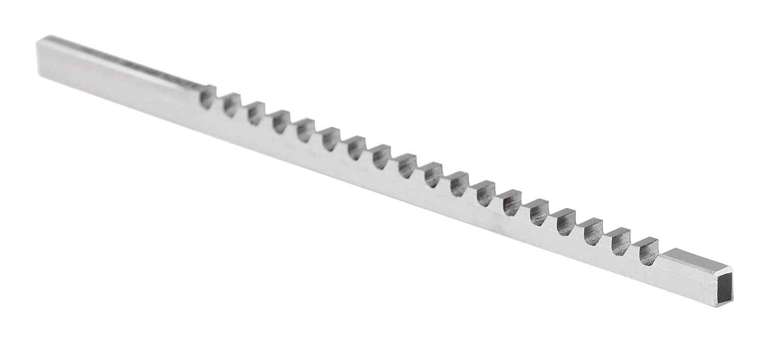Accusize Industrial Tools 1/8 inch, Style A High Speed Steel Keyway Broach, 5000-0006