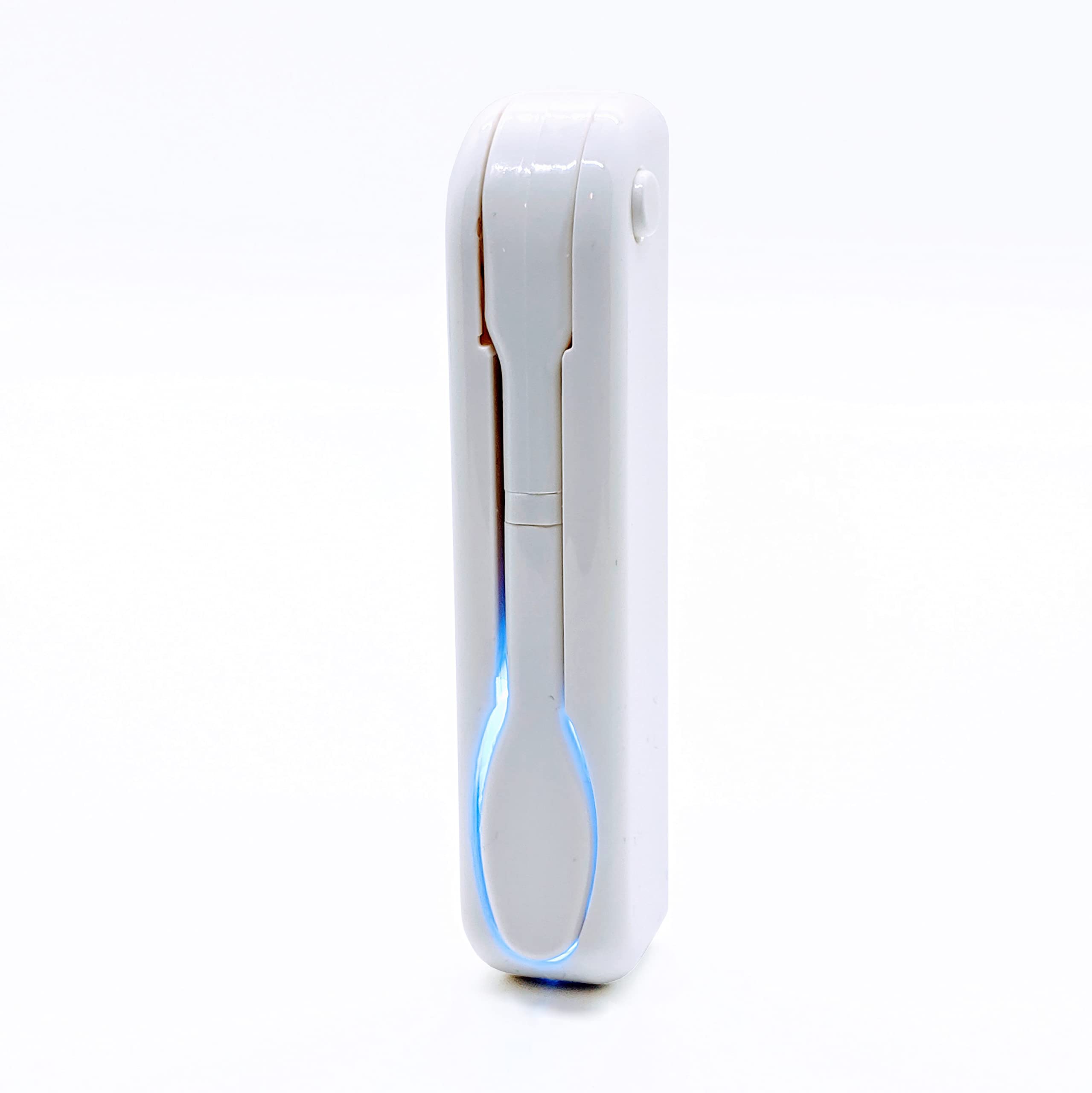 JEKLO UVC Sanitizer Toothbrush, Battery Powered, Adult, Rechargeable, Soft Bristles, UVC Light Activation, Portable