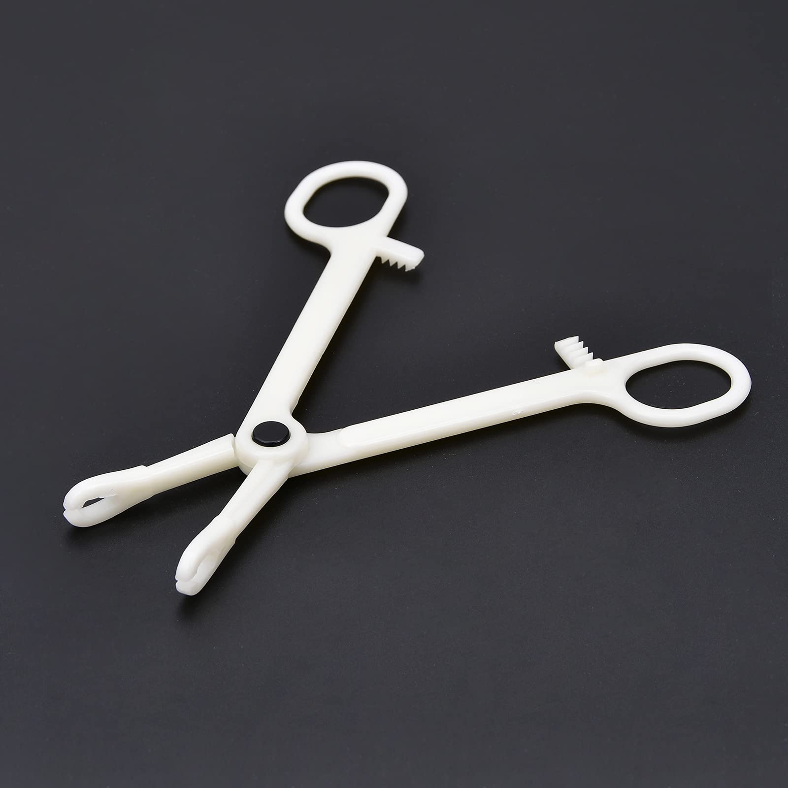 JIESIBAO 16PCS Belly Button Piercing Kit,14G Body Piercing Needles and Disposable Piercing Clamps Set for 316L Surgical Stainless Steel Silver Belly Button Ring Navel Piercing