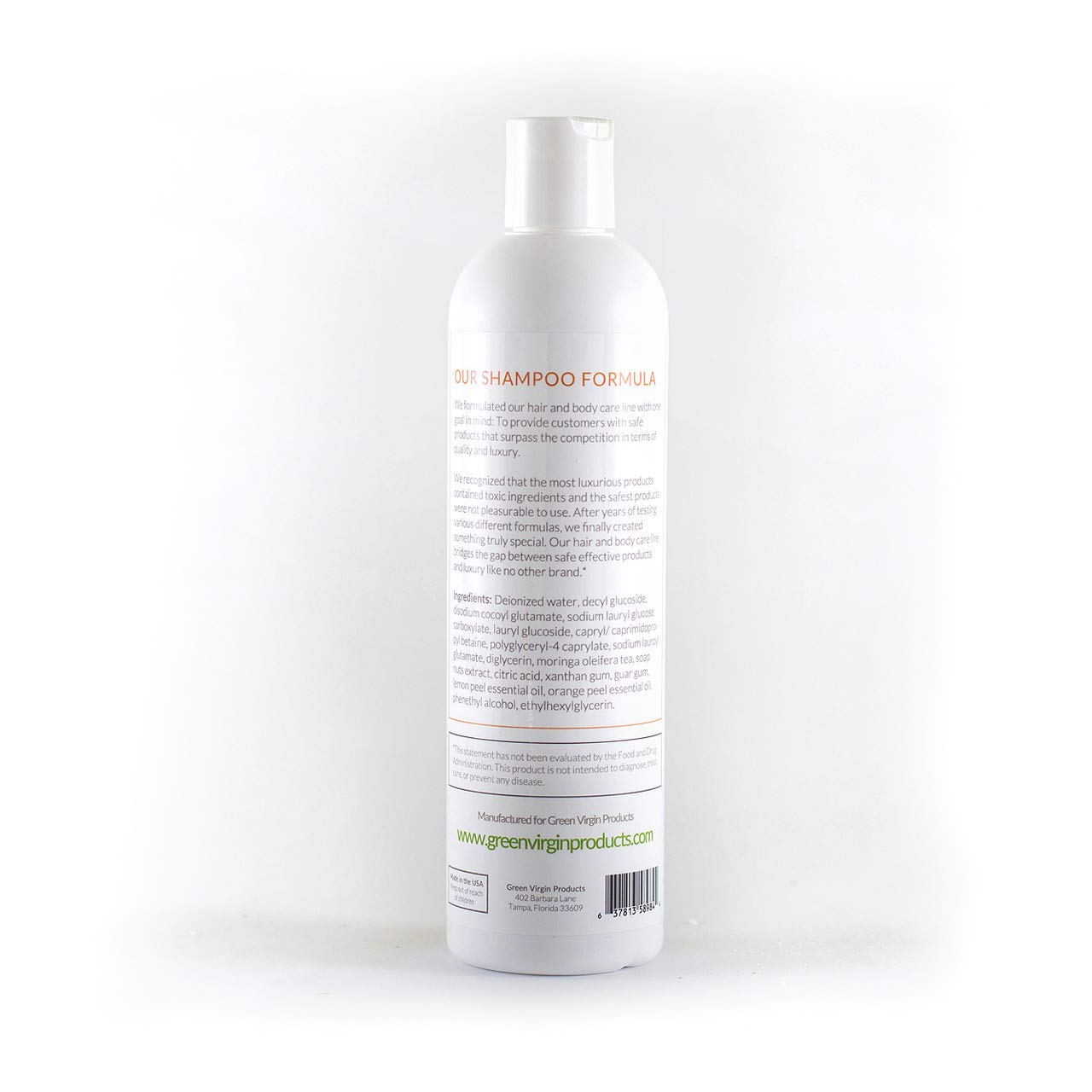 Green Virgin Products, Soap nut, Moringa Citrus, Shampoo and Moringa Oil, Citrus, Conditioner, Combo