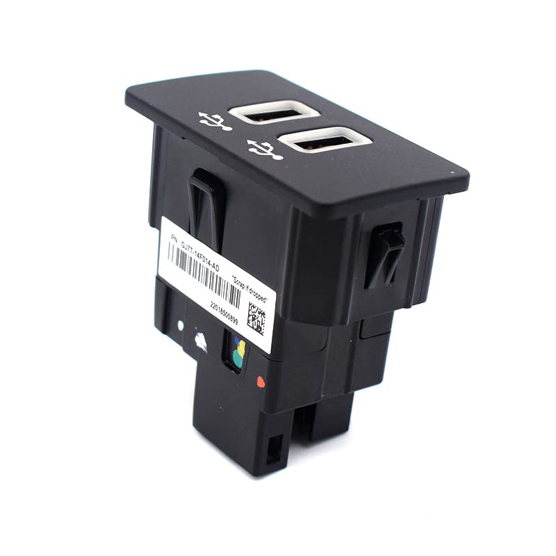 HC3Z-19A387-B HU5Z-19A387-A USB Interface Module, Suitable for Apple Carplay SYNC3, USB Interface hub USB Media hub Blue