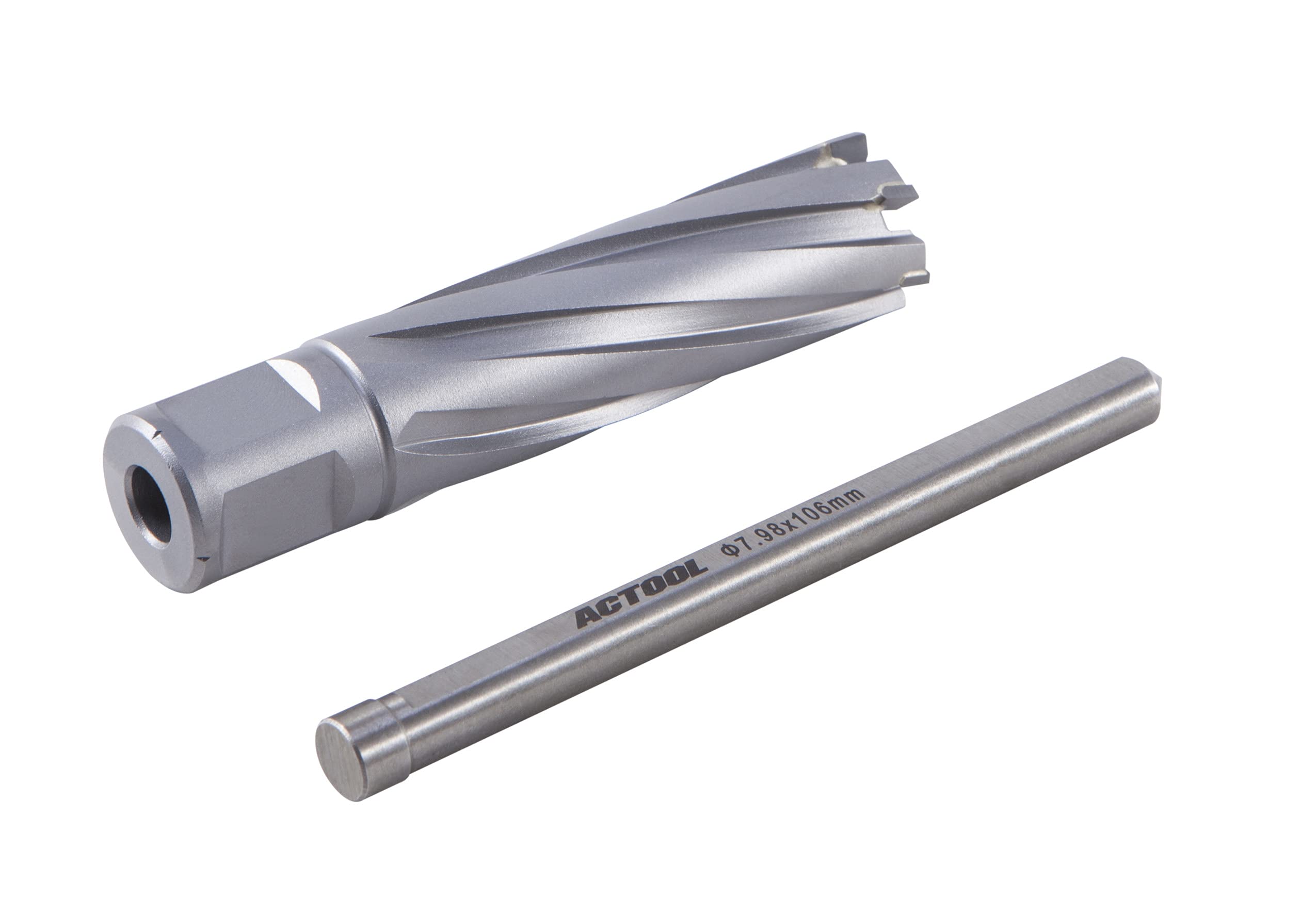 ACTOOL 13/16'' Diameter x 2'' Depth of Cut Carbide Tipped TCT ANNULAR Cutter with 3/4'' Weldon Shank