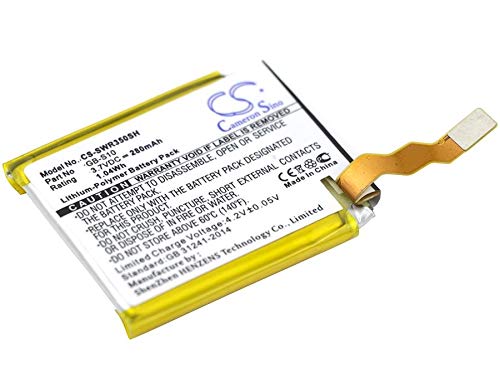 Battery for Sony SmartWatch 3 SWR50 GB-S10 GB-S10-353235-0100 LIONX