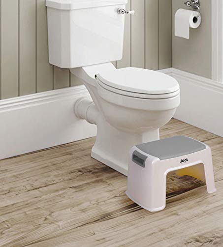 Child Step Stool for Boys & Girls, Toilet Training Step Stool for Kids - Jool Baby (Grey)