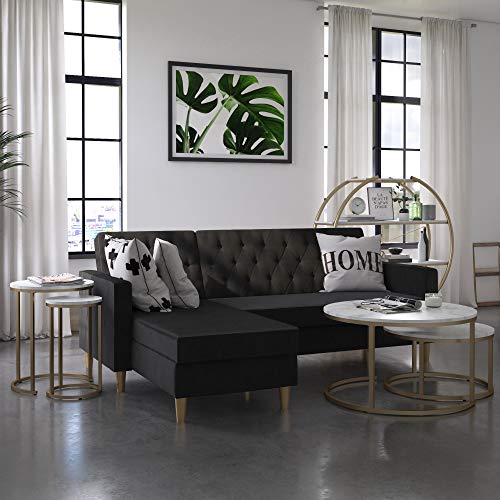 CosmoLiving by Cosmopolitan Bookcase, White Marble