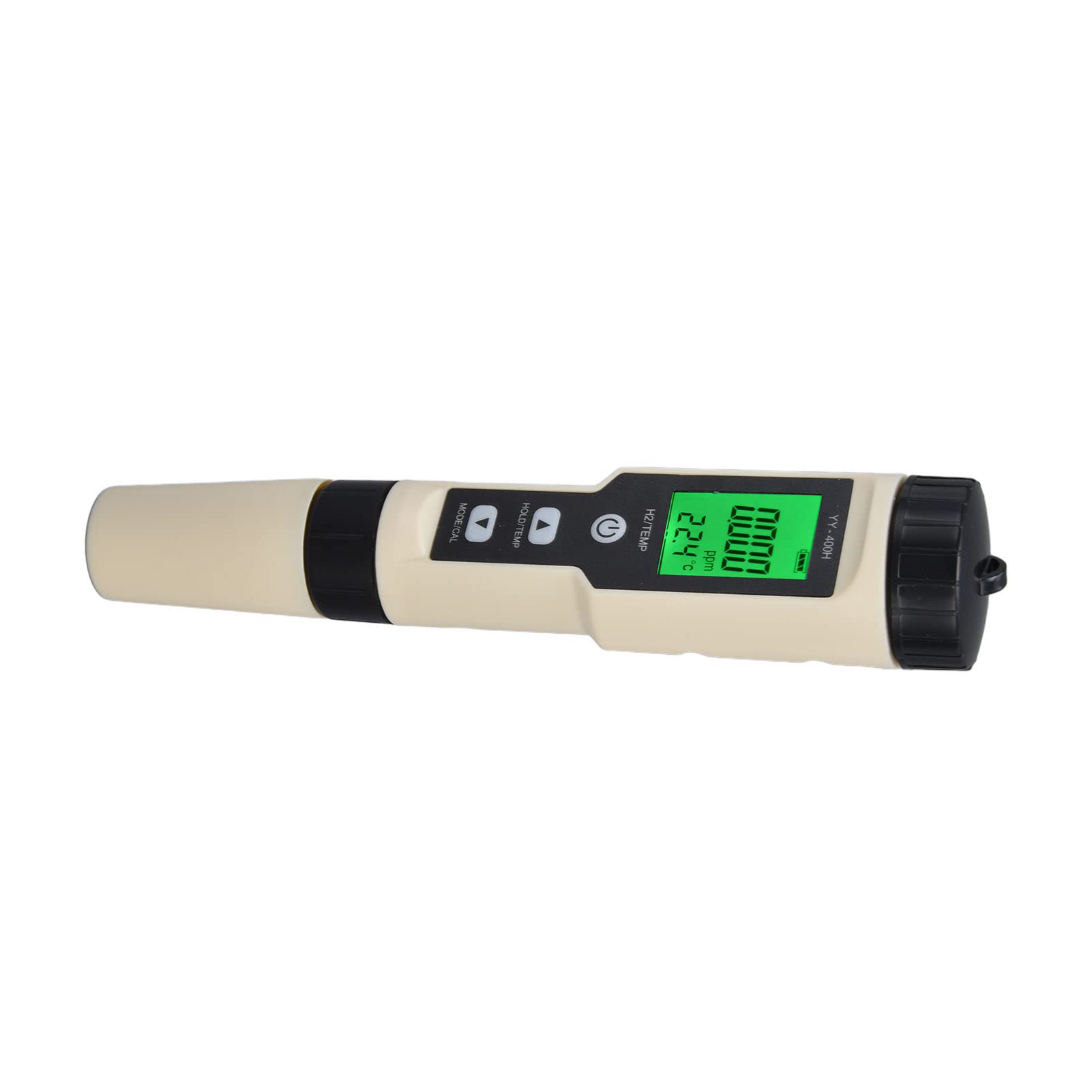 01 02 015 Hydrogen Meter, Wide Application Backlit LCD Design Hydrogen Test Pen Detachable Probe Design for Gardening for Laboratories