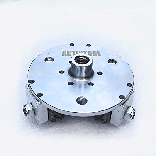 ACTINTOOL Single Plate Coating Removing Concrete Stone Texturing Bush Hammer Bit for Angle Grinder, Concrete Repair Patch Prepare Bushing Hammer Tool for Polisher