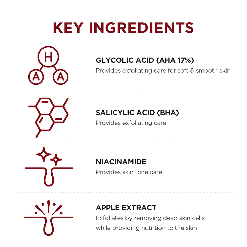 SKIN1004 Bloody Peel 1.01 fl.oz, 30ml AHA 17% Peeling Solution, Pulls off Dramatic Exfoliation Effect with Special Home-care