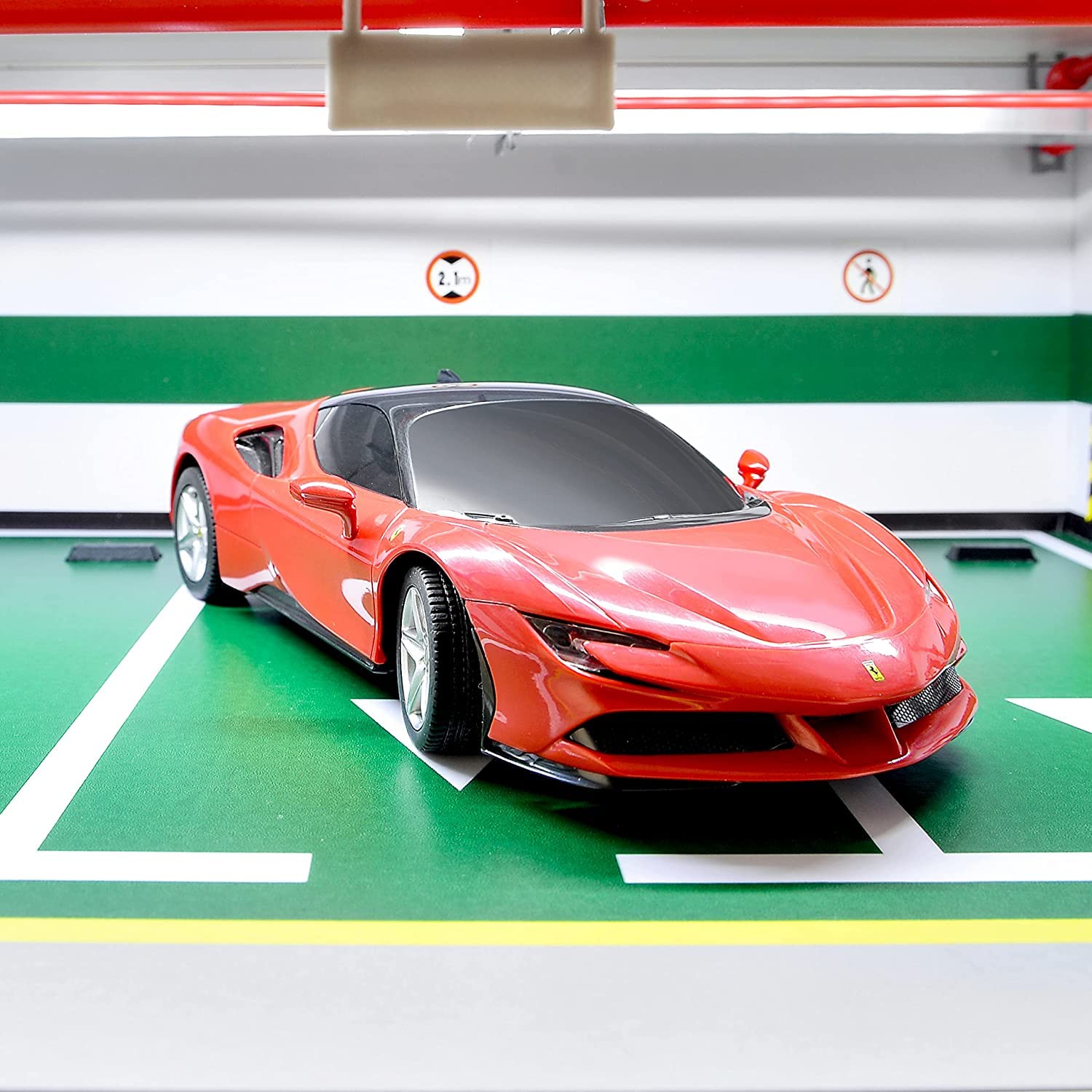 100 CLASSIC Officially Licensed RC Car Ferrari LaFerrari SF90 STRADALE Remote Control RC Car Series 1:24 Scale Full Function Electric Sport Racing Hobby Toy Car 97600RD