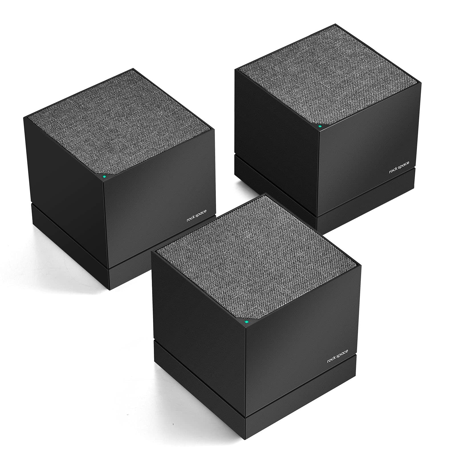 Tri-Band Mesh WiFi System, up to 6000 sq. Ft Whole-home Coverage, Router & Extender Replacement w/ 9 Gigabit Ethernet Ports, High-Performance Mesh WiFi Network Covers 8+ Rooms and 100+ Devices- 3 Pack