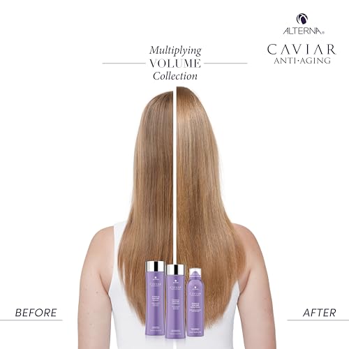 Alterna Caviar Anti-Aging Multiplying Volume Styling Mousse, 8.2 Ounce | For Fine, Thin Hair | Medium Hold | Sulfate Free , 8.2 Fl Oz (Pack of 1)