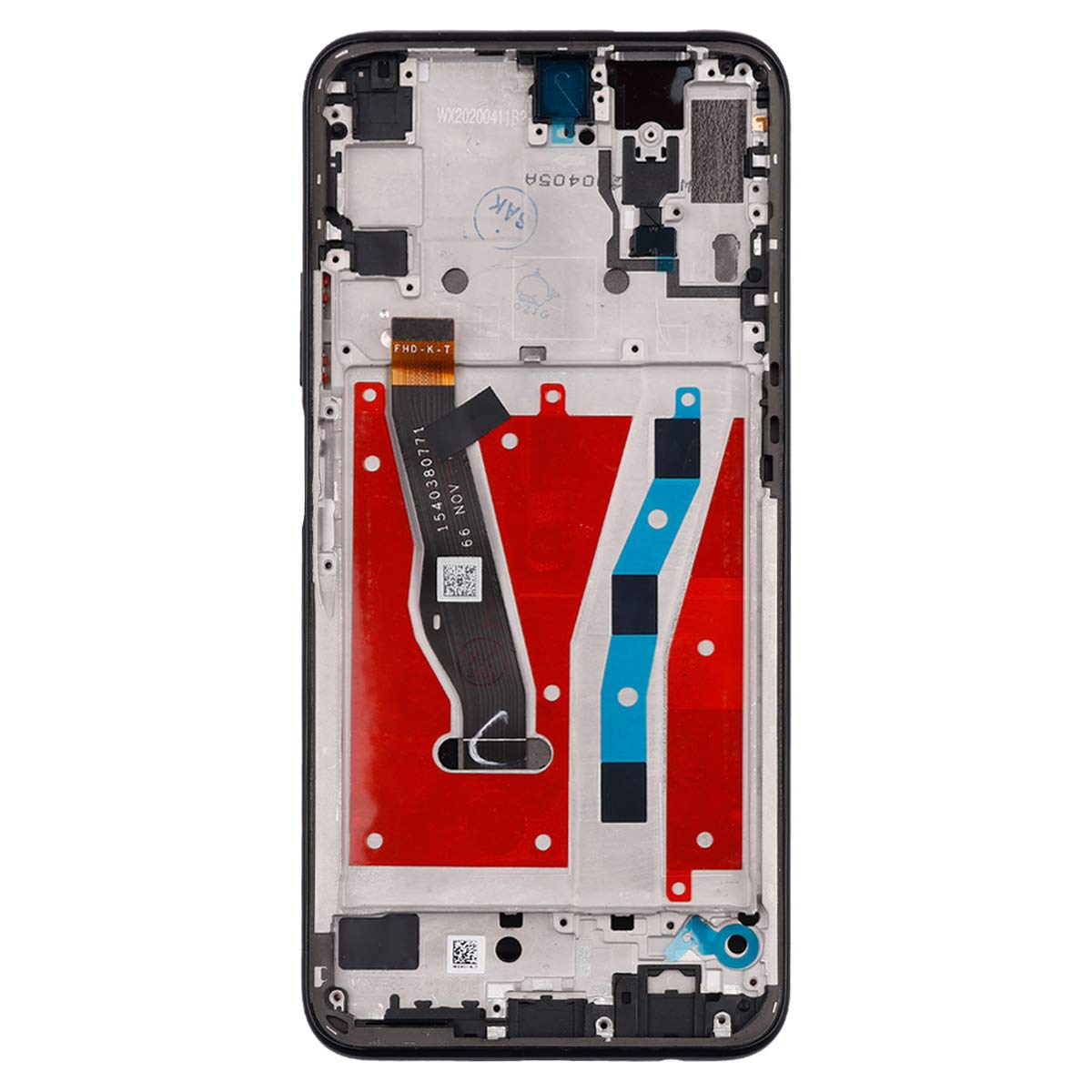 SWARK LCD Display Compatible with Honor 9X STK-LX1 (Black with Frame) LCD Display Touch Screen Display + Tools