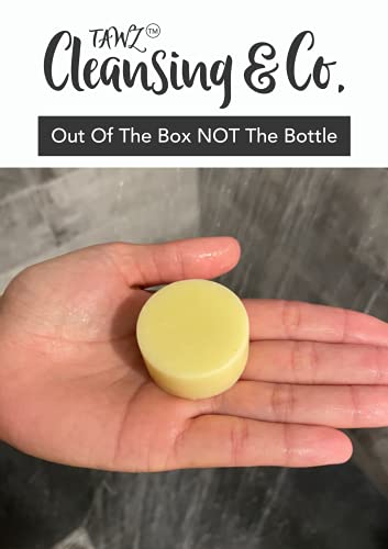 Cleansing & Co Natural Shampoo Bar and Conditioner Bar 6 Piece Sampler - Eco-Friendly, Zero Waste, 100% Compostable, Hand Made Bar Shampoo and Conditioner Bar Set for Hair (3xShampoo & 3x Conditioner)