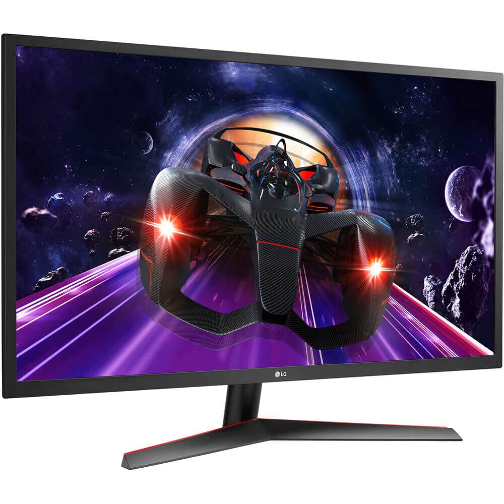 LG 24MP60G-B 24" Full HD (1920 x 1080) IPS Monitor with AMD FreeSync and 1ms MBR Response Time, and 3-Side Virtually Borderless Design - Black (Renewed)