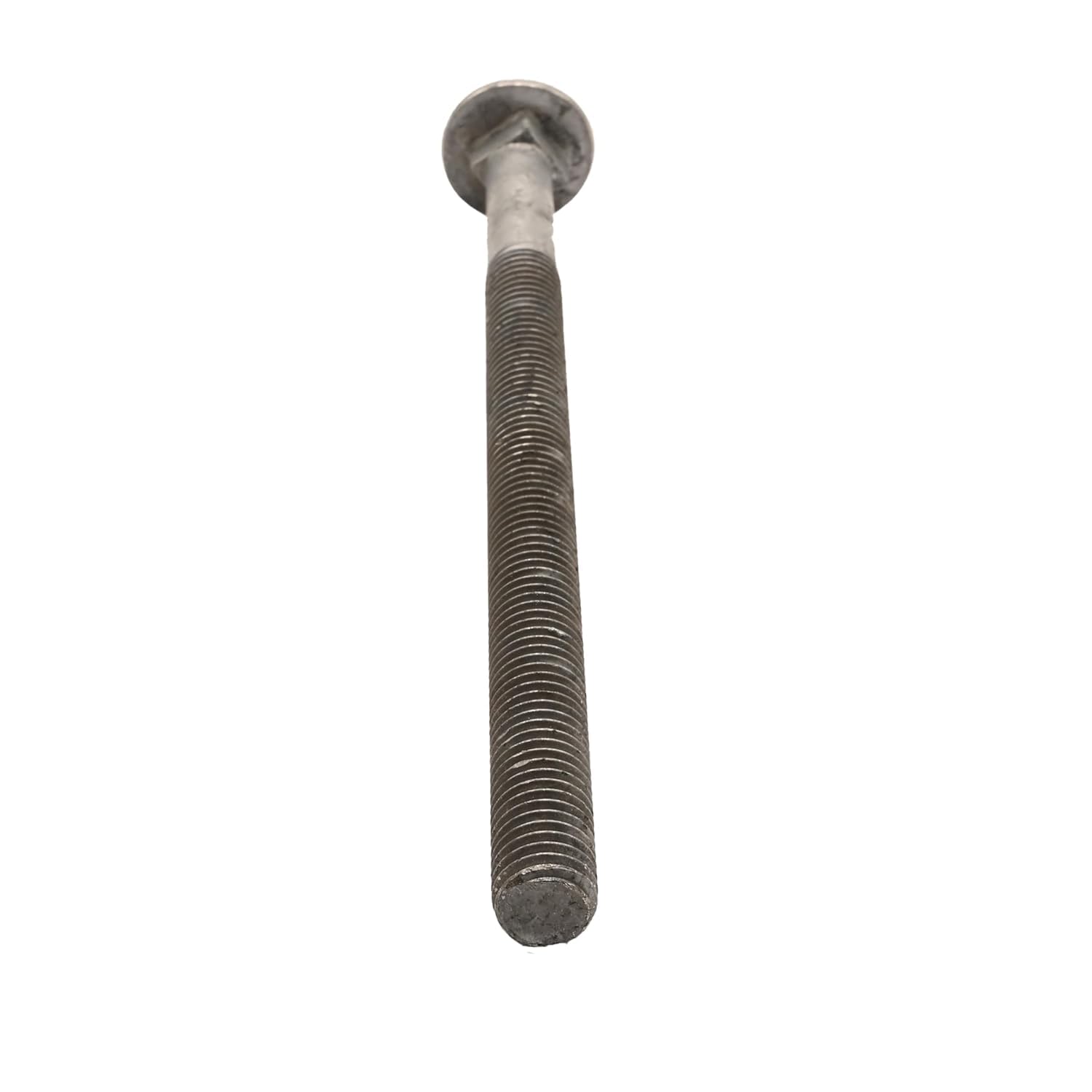 3/8"-16 x 8 Hot Dipped Galvanized Carriage Bolt w/Nuts & Flat Washers, Grade A, 6" of Thread, Quantity 25 - by Fastener Depot, LLC