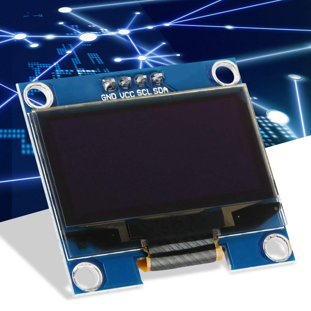 Omabeta 1pc 1.3 inch OLED Display Module 128X64 OLED LCD Display Screen with SSD1306 Driver for Raspberry Pi and Microcontroller