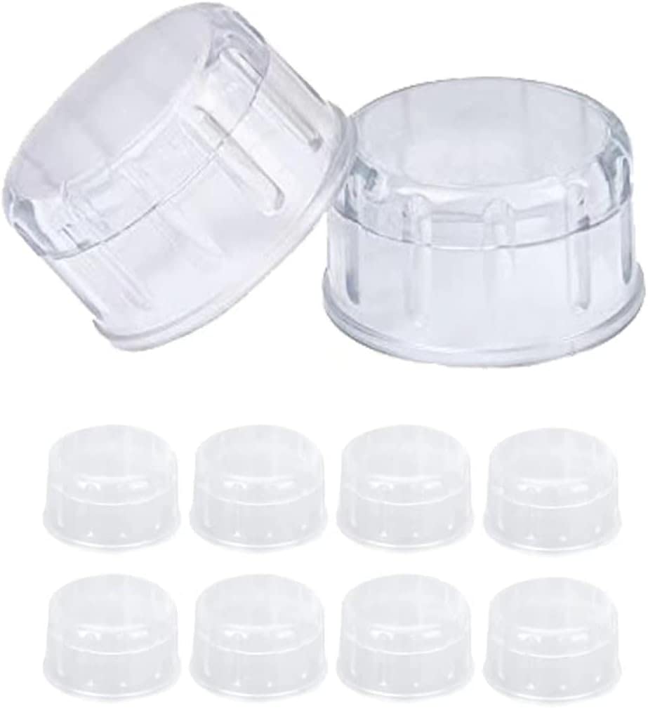 10 Pack Caps of 500cc (16 oz) 700cc (24 oz) Plastic Shaker Cup/Boba Bubble Milk Tea Shaker Cup Cap of Umissfun