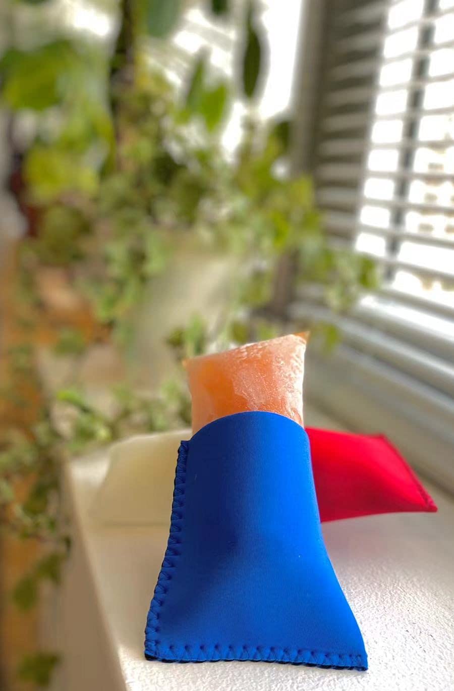 100 Pcs Bolsas Para Helado Bolis/Ice Candy Wrappers/Ice Moldes Para Paletas De Helado, Plastic Disposable Ice Popsicle Bags and Icecream Maker