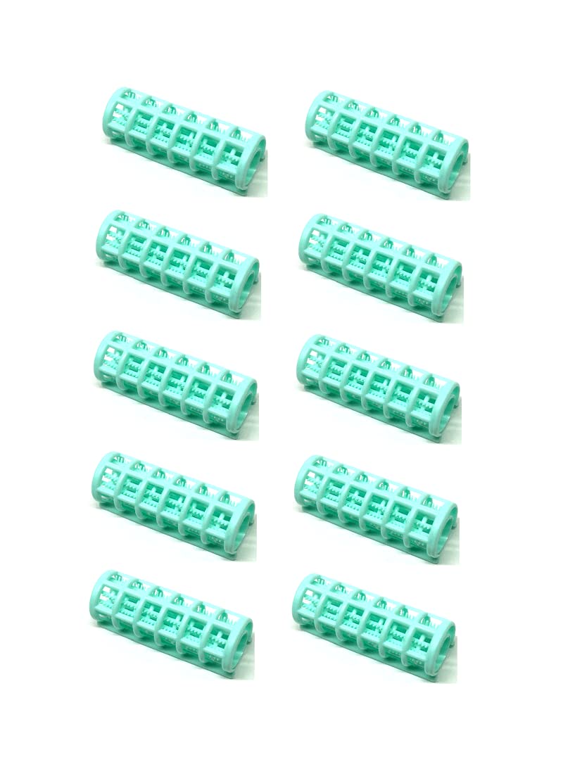 10pc Hair Roller Set W/Cover Small Assorted